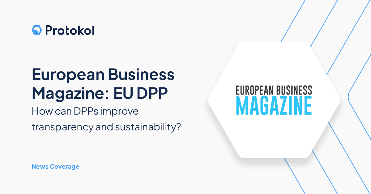 European Business Magazine: Lars Rensing discusses the EU DPP mandate ...