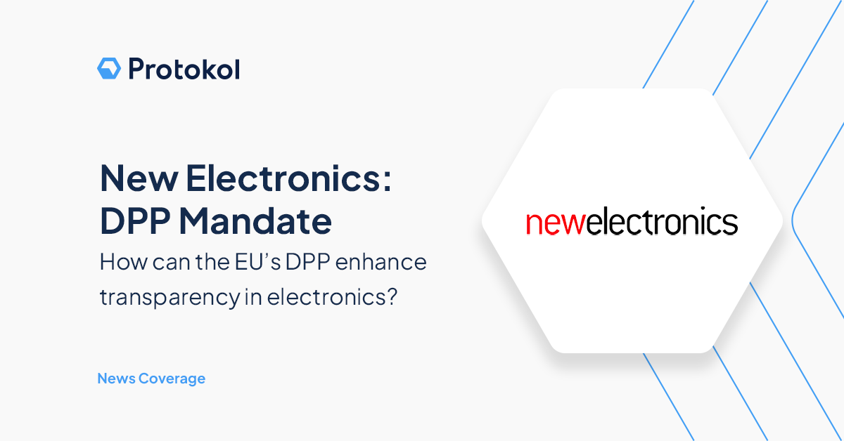 New Electronics: Lars Rensing Explores the EU's Digital Product ...