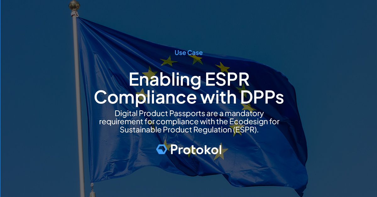 DPP for ESPR Compliance - Protokol