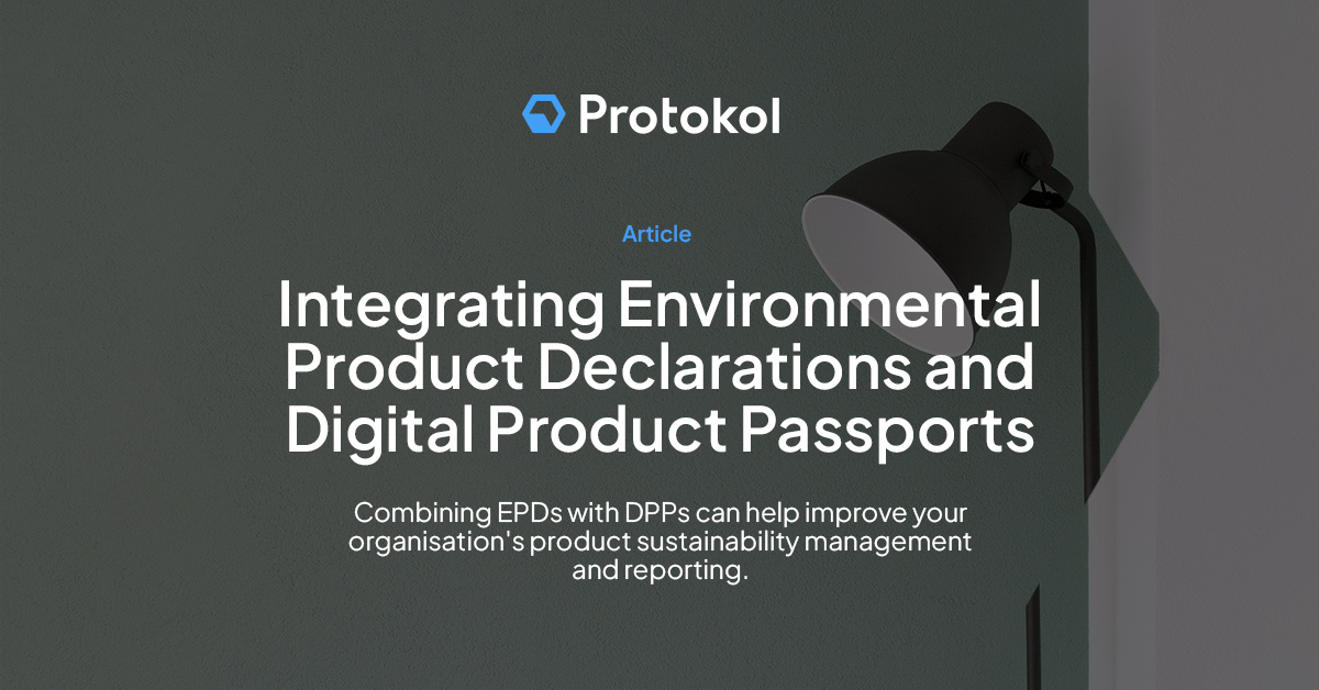 Integrating Environmental Product Declarations and Digital Product ...
